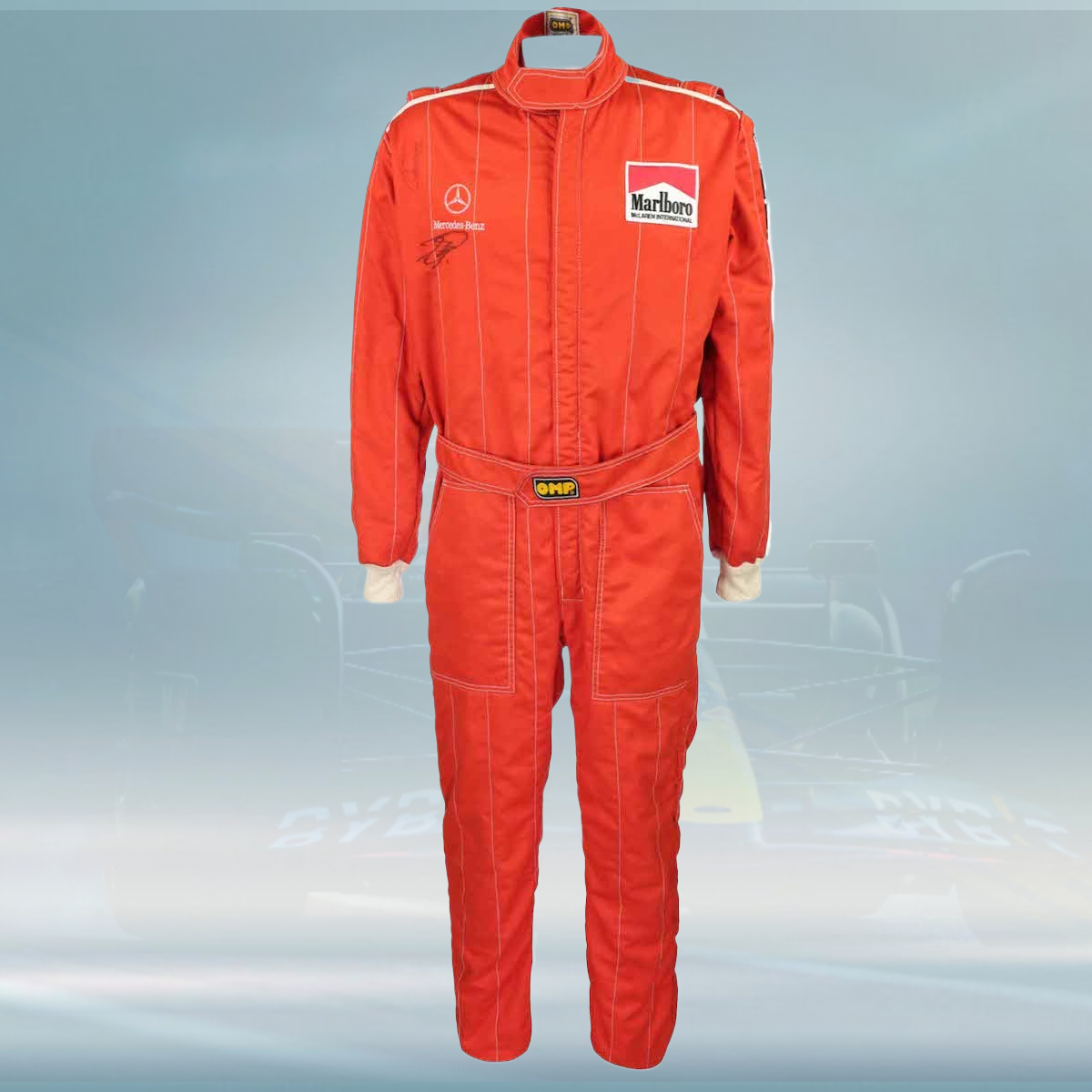 1995 Mika Hakkinen / David Coulthard Mechanics McLaren F1 Suit ...