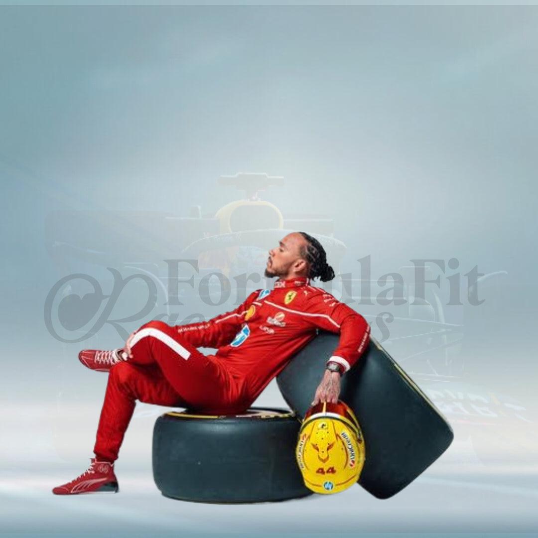 2025 Lewis Hamilton Scuderia Ferrari Hp F1 Race Suit – FormulaFit Raceweras