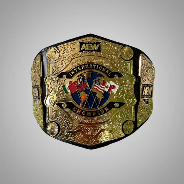 AEW All-Atlantic Championship Belt – Iconic Wrestling Title ...