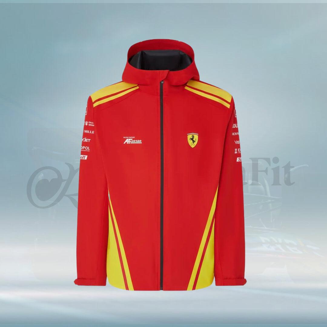 Ferrari Hypercar Rain Jacket 2024 Special Edition – FormulaFit Raceweras