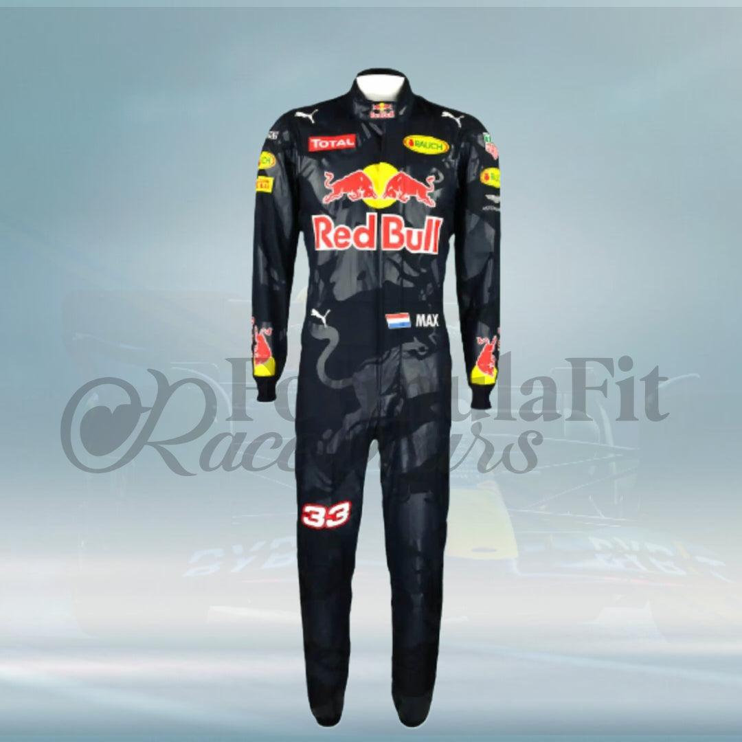 Max Verstappen 2016 Red Bull Racing F1 Race Suit – FormulaFit Raceweras