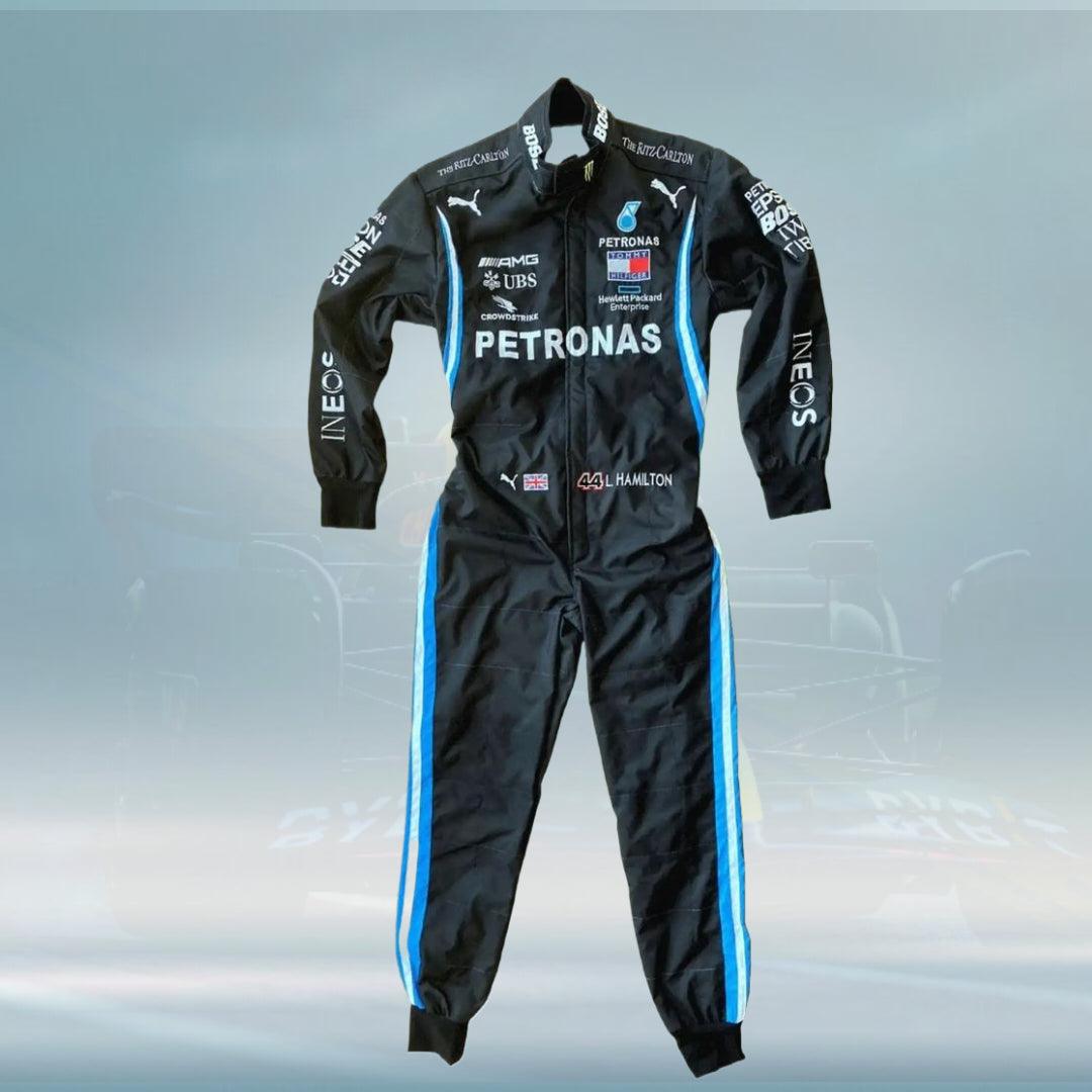 Lewis Hamilton 2021 F1 Mercedes AMG Petronas Embroidery Race Suit ...
