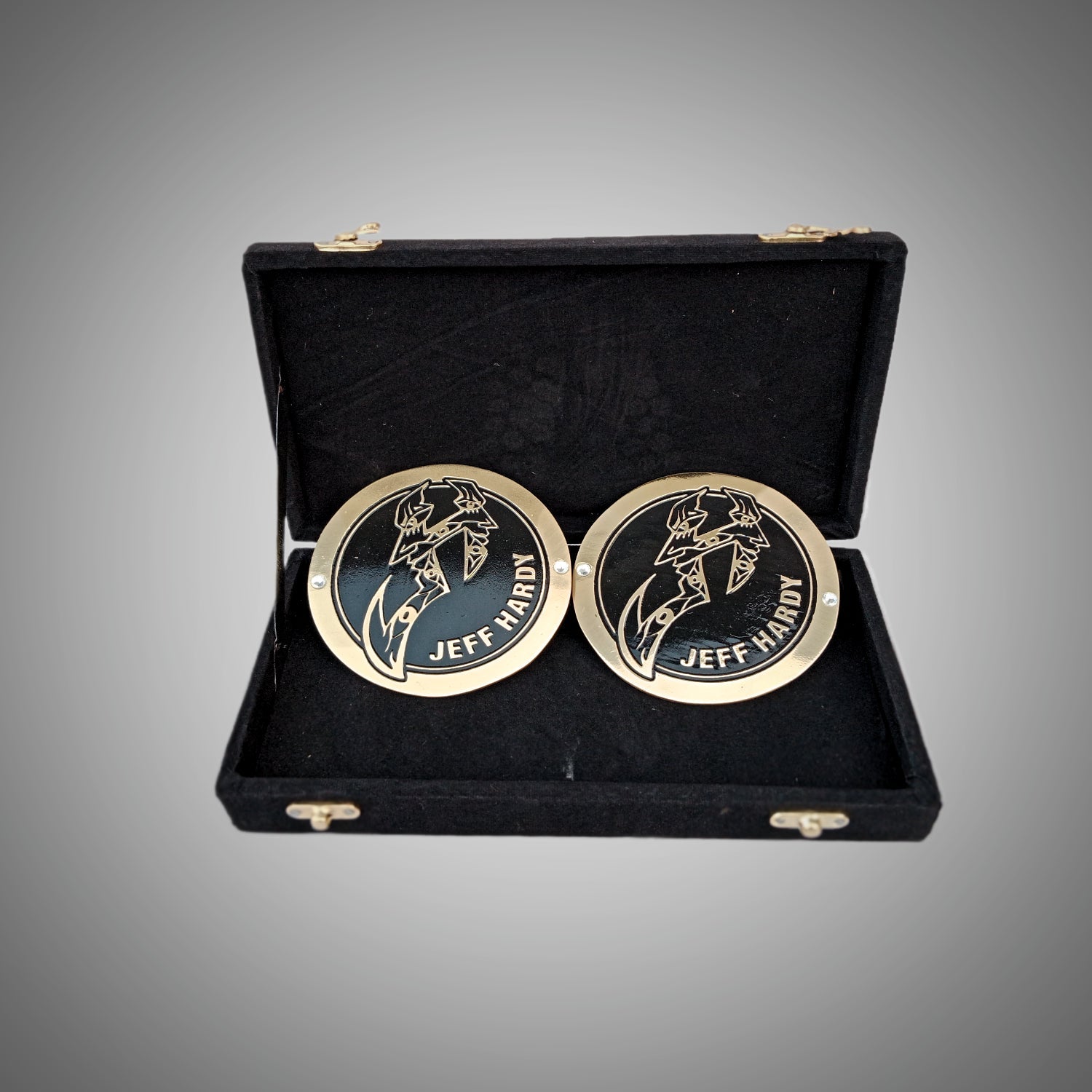 WWE Jeff Hardy Side Plates Championship Title Box Set – FormulaFit ...