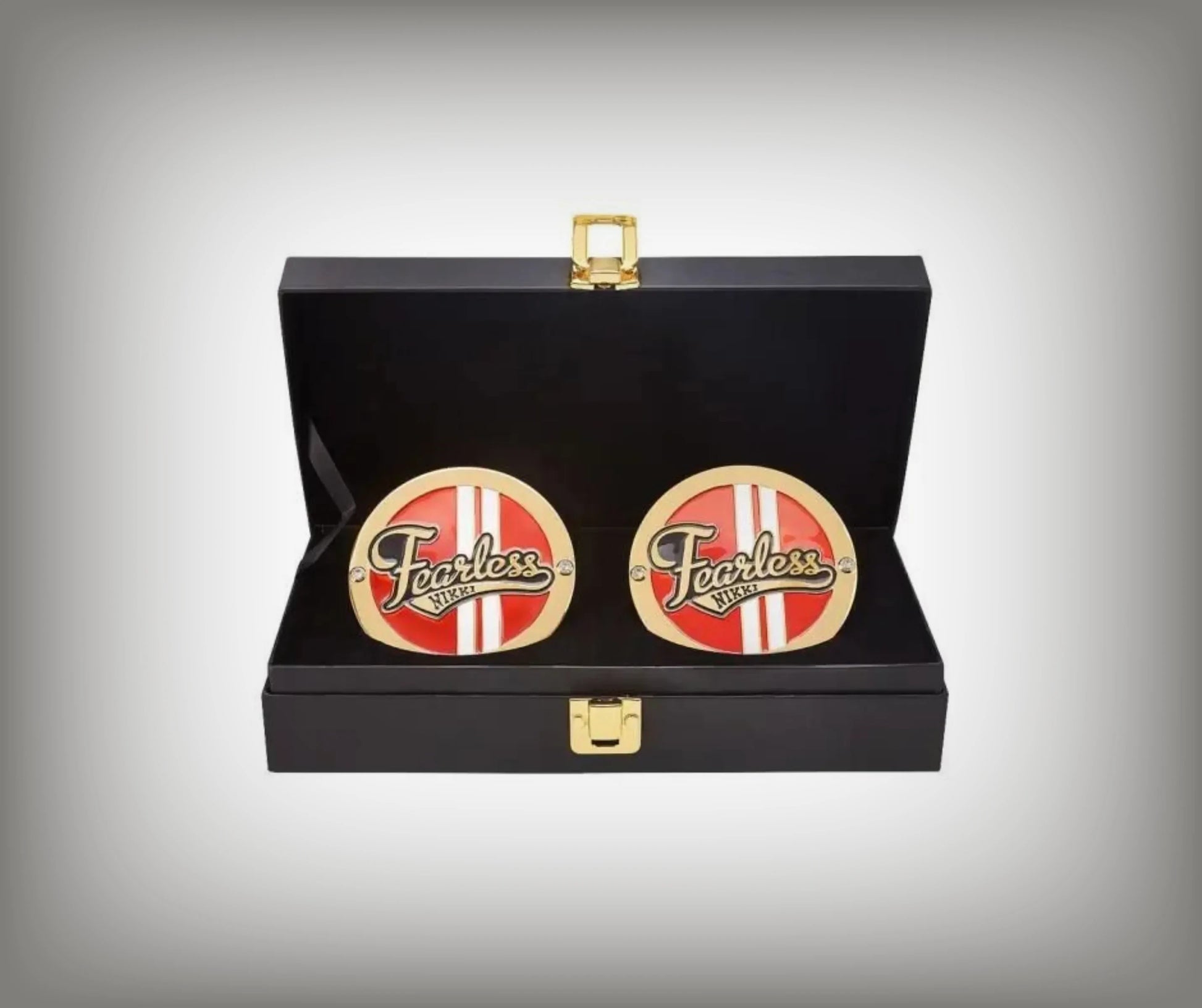 WWE Nikki Bella Side Plates Championship Title Box Set – FormulaFit ...