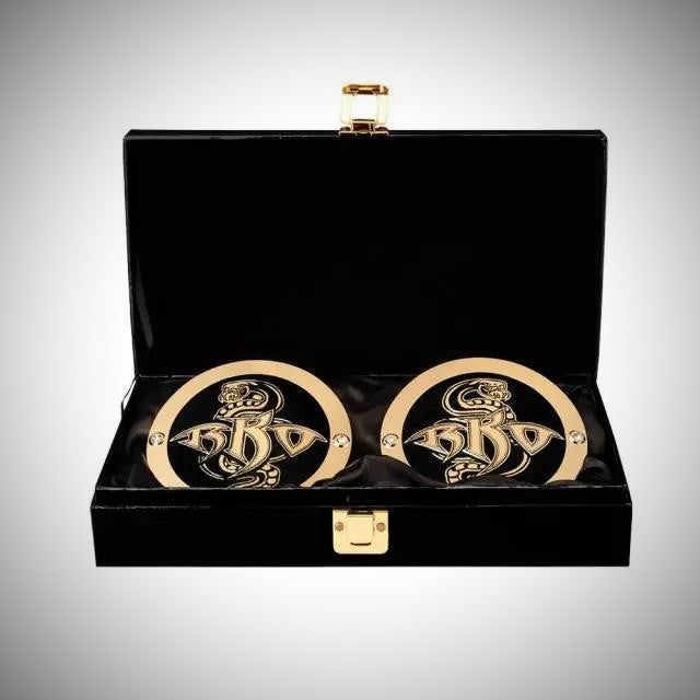 WWE Randy Orton Side Plates Championship Title Box Set – FormulaFit ...